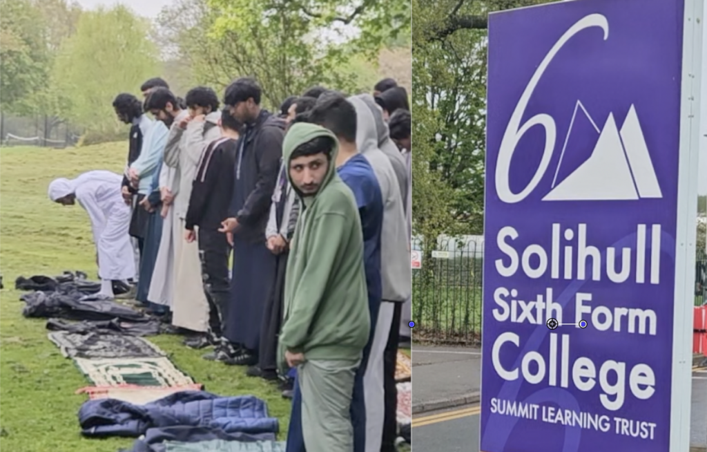 Prayer room row erupts at Solihull Sixth Form college – 5Pillars