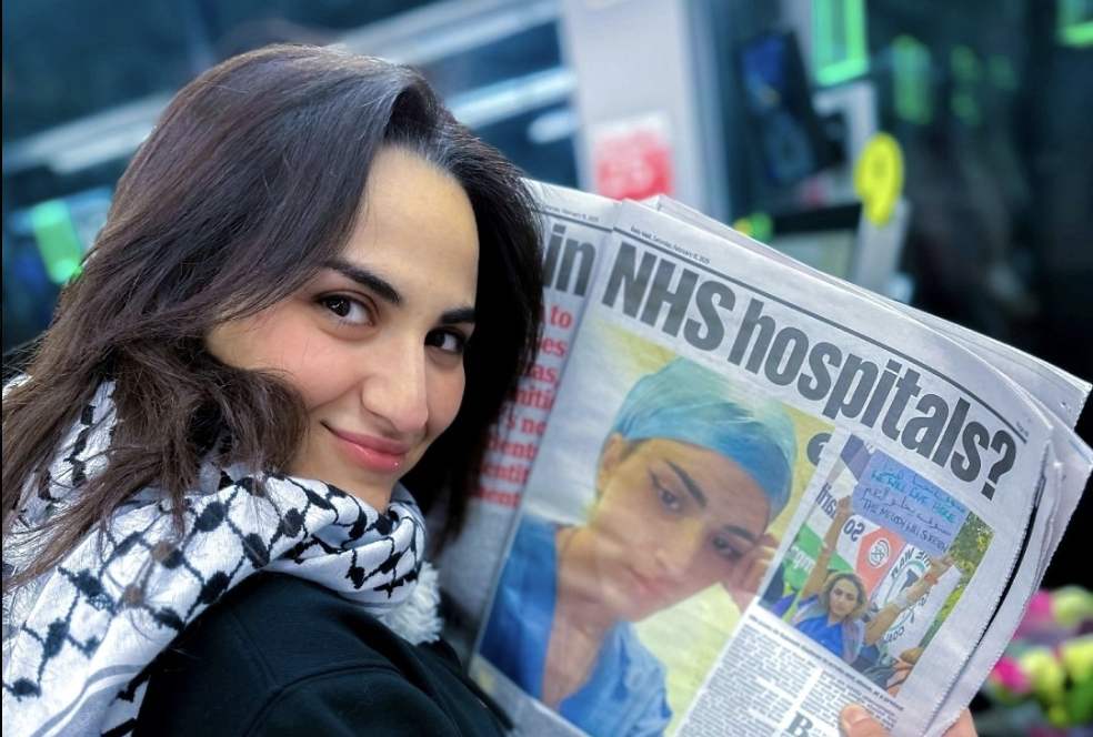British-Palestinian doctor under 'police protection' after online ...