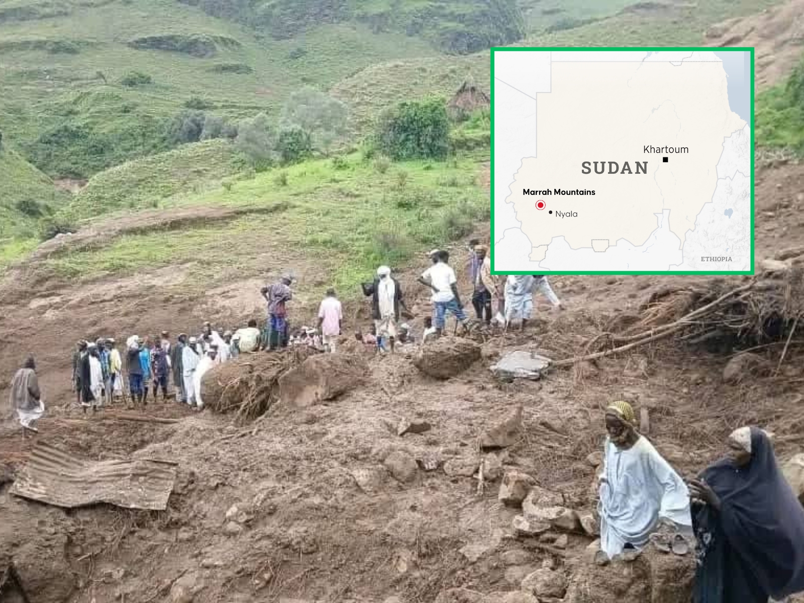 Devastating landslide kills over 1,000 in western Sudan’s Darfur region ...