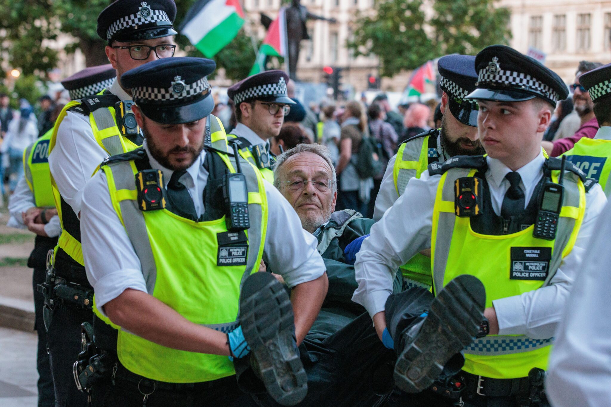 Britain is becoming a police state where dissent and protest is being ...