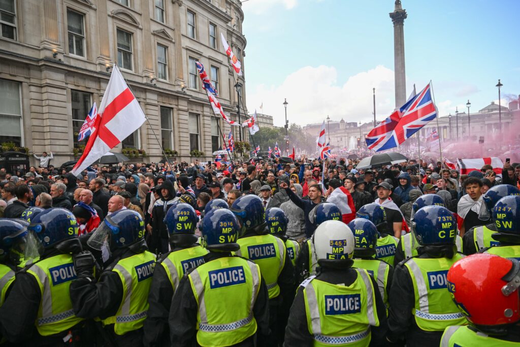 Britain is becoming a police state where dissent and protest is being ...
