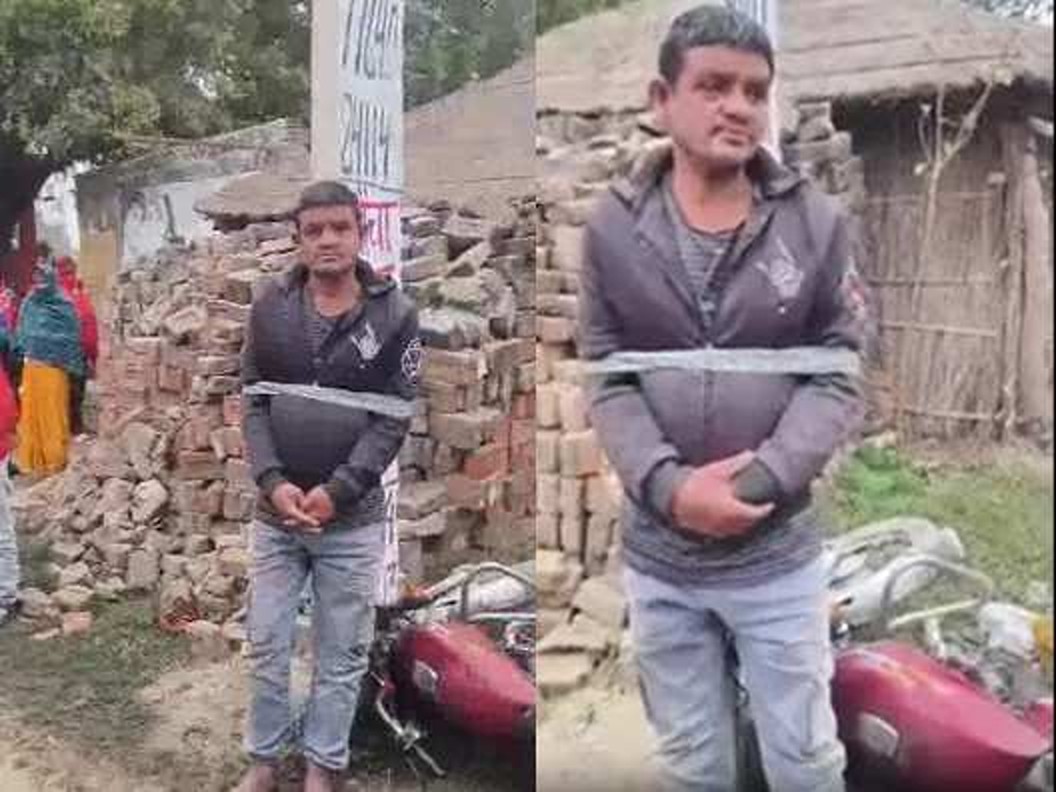 Muslim man tied to pole and beaten by Hindu beef vigilantes in India's ...