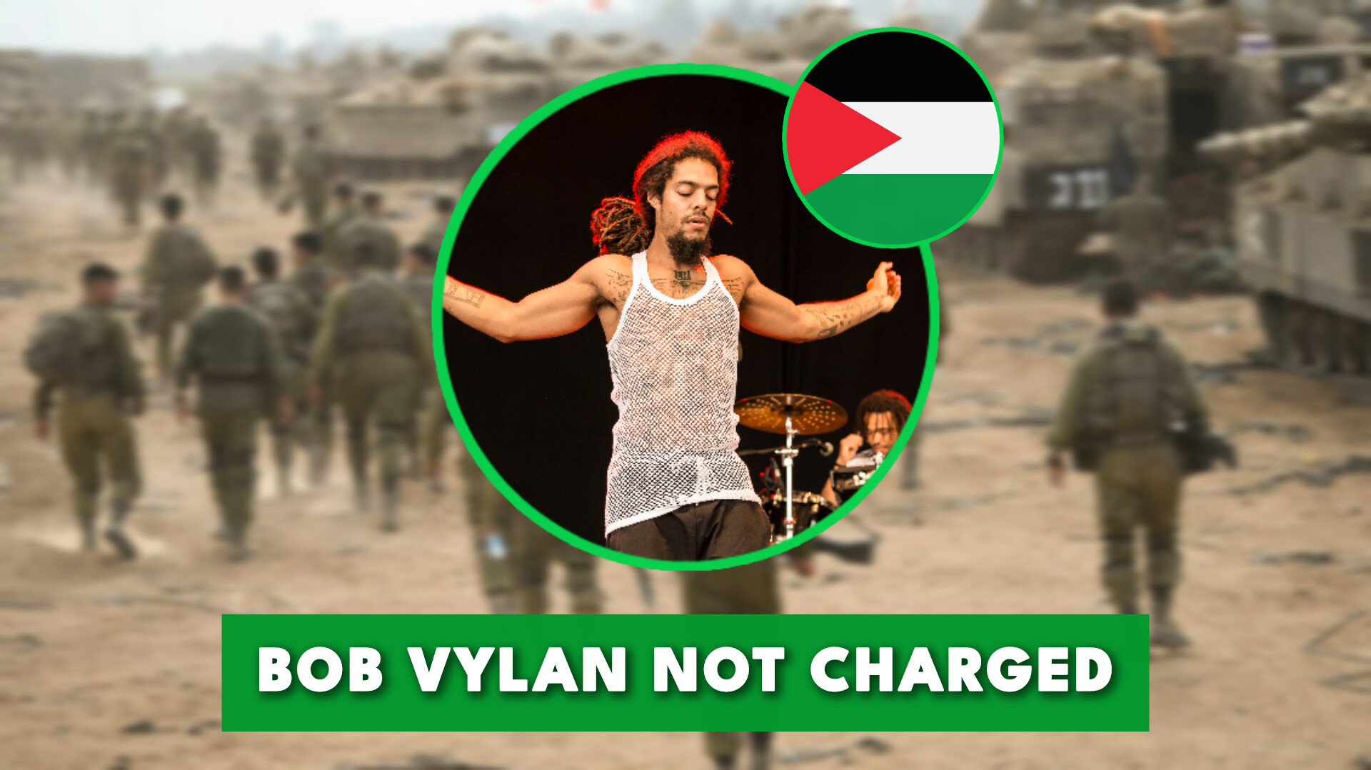 Bob Vylan not charged for "death to the IDF" chant at Glastonbury ...